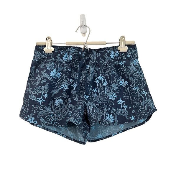 Patagonia | Shorts | Patagonia Womens Navy Blue Tropical Naked Ladies ...